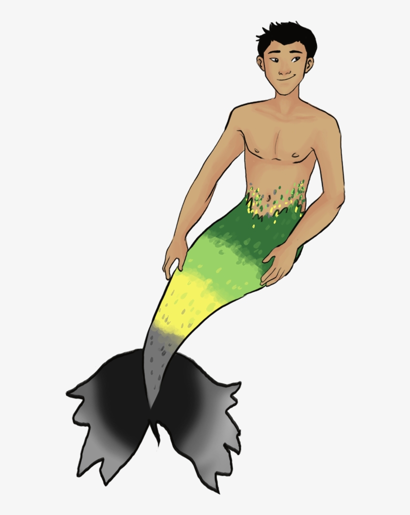 Ting, Yooo As Promised - Aromantic Merman Transparent PNG - 700x953 ...