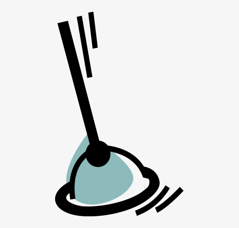Vector Illustration Of Plumber's Friend Toilet Plunger Transparent PNG ...