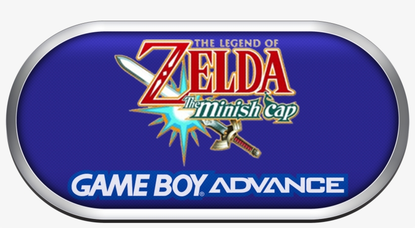 Gba Silver Ring Clear Game Logo Set - Legend Of Zelda: The Minish Cap ...