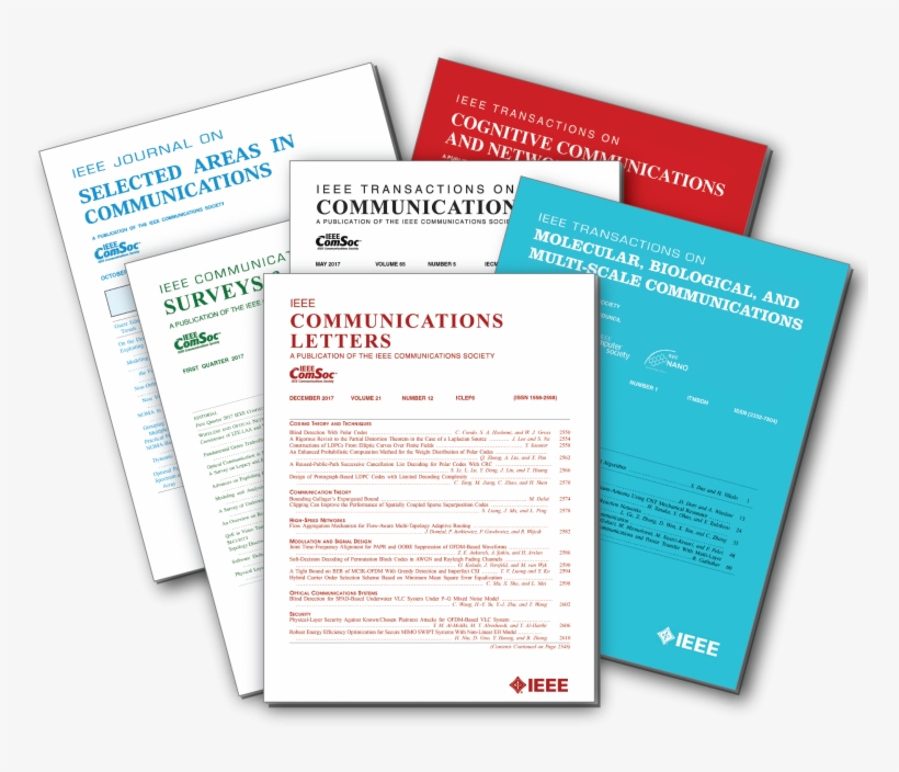 Ieee Comsoc Journal Covers - Brochure Transparent PNG - 768x680 - Free ...