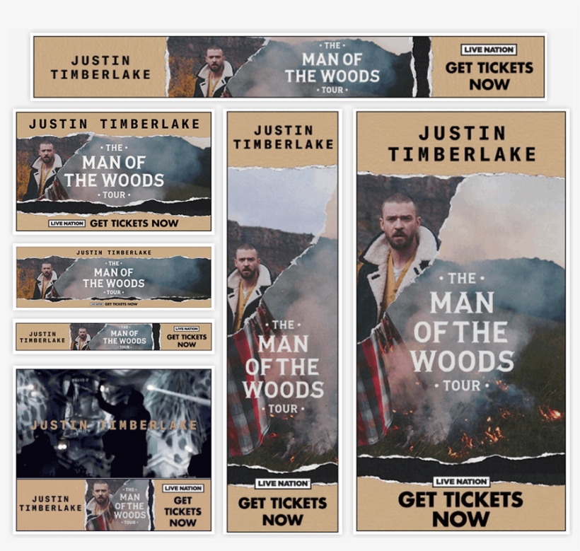 Justin Timberlake Web Banners - Poster Transparent PNG - 878x792 - Free ...