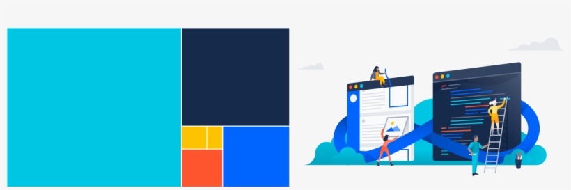 5 Color - Atlassian Illustrations Transparent PNG - 1920x540 - Free ...