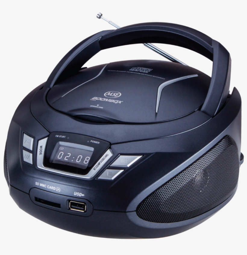 Magic Star Boombox Rcr378 - Navon Cd S Rádió Transparent PNG ...