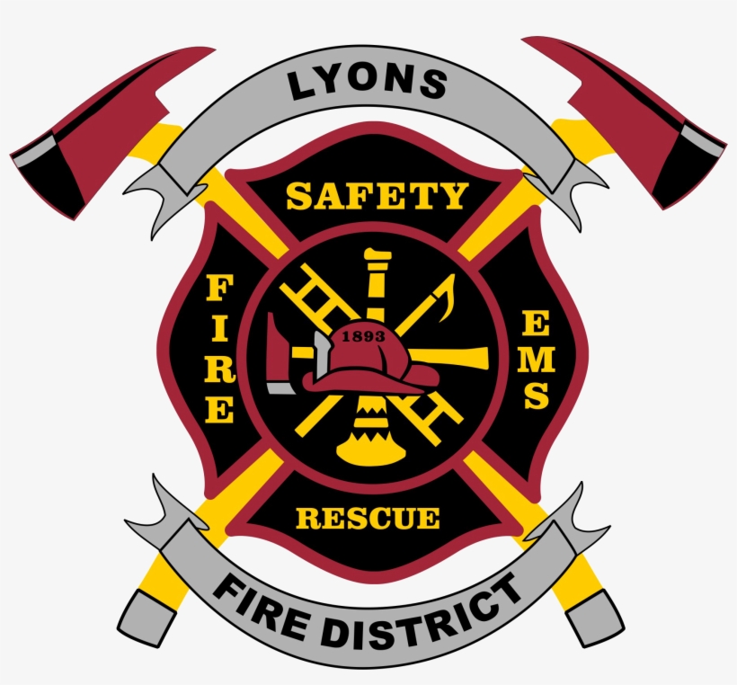 Lyons Fire Protection District - Emblem Transparent PNG - 1836x1618 ...