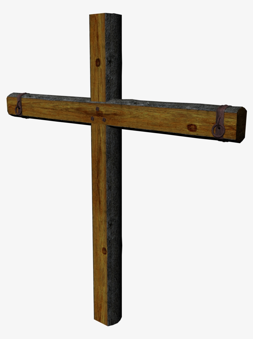 Rugged Cross Clipart - Rugged Wooden Cross Png Transparent PNG ...