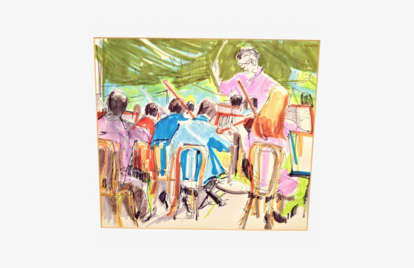 Orchestra Drawing - Painting Transparent PNG - 450x450 - Free Download ...