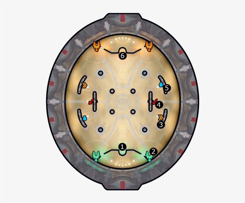 Smite Map - Circle Transparent PNG - 600x600 - Free Download on NicePNG
