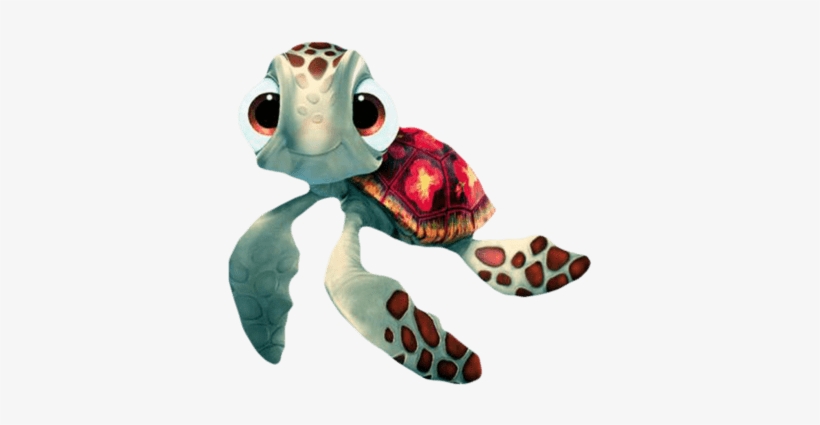 Squirt Finding Nemo - Procurando Nemo Personagens Png Transparent PNG ...