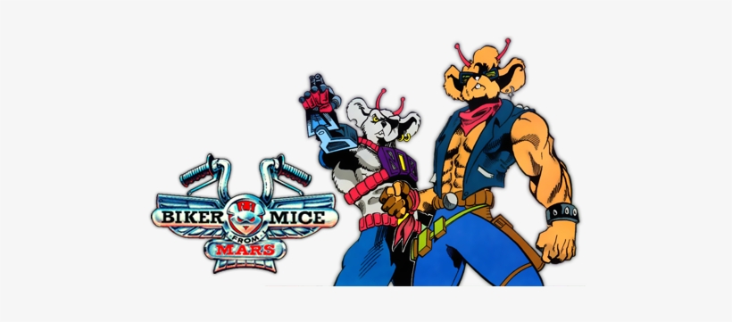 Biker Mice From Mars Tv Show Image With Logo And Character - Biker Mice ...