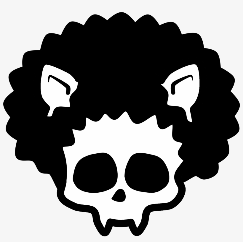 Monster High Logo Stencil