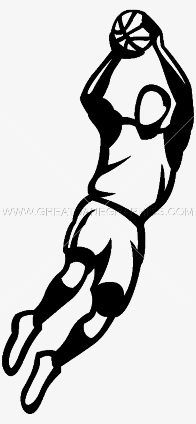 Jump Shot Basketball Clipart Hd