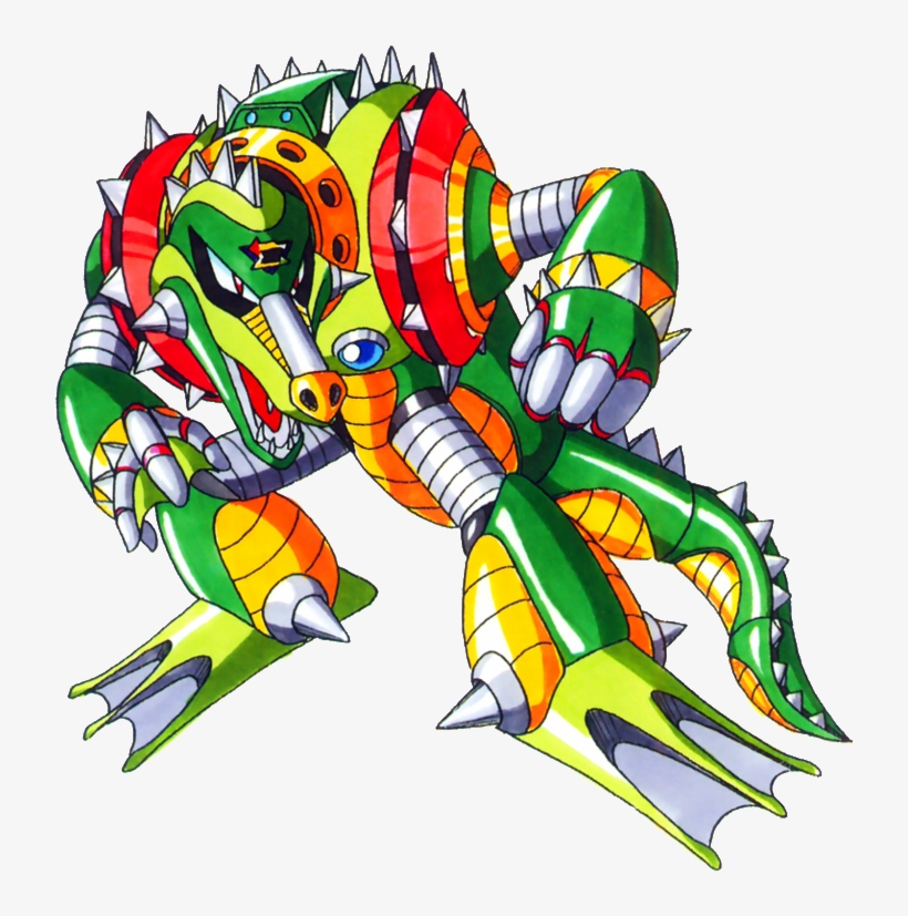 Based On The Alligator, Wheel Gator Commands A Dinosaur-shaped - Mega ...