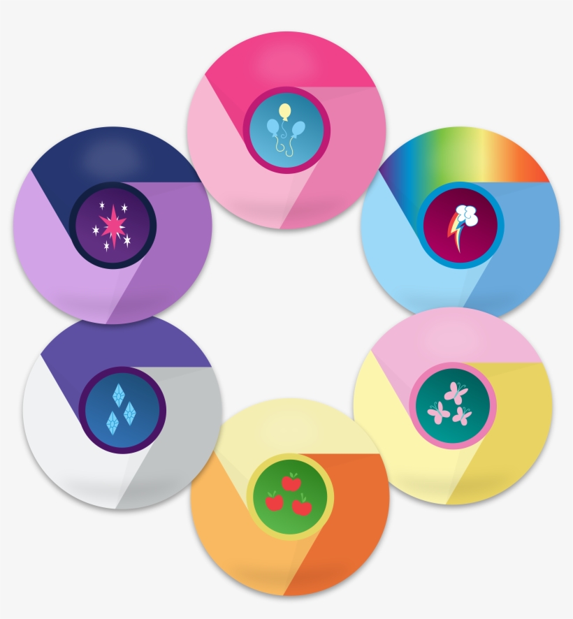 Mlp Google Chrome Icon - Mlp Apple Transparent PNG - 6642x6859 - Free ...