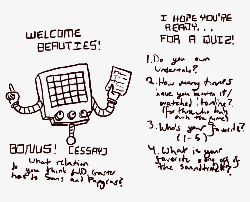 800 X 600 1 - Mettaton Quiz Show Meme Transparent PNG - 800x600 - Free ...