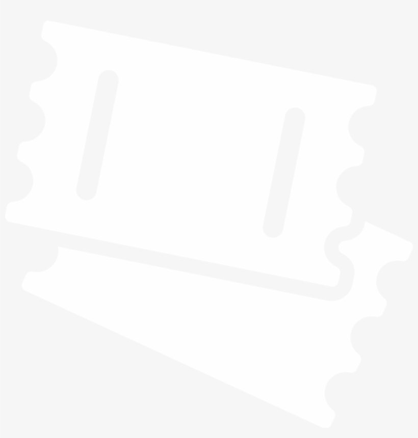 Registration - Tickets Icon White Transparent Transparent PNG - 985x985 ...