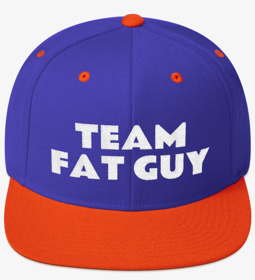 Team Fat Guy Snapback Hat - Hat Transparent PNG - 1000x1000 - Free ...