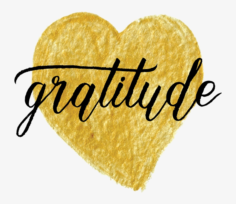 Gratitude Hand Lettering Transparent PNG - 720x629 - Free Download on ...