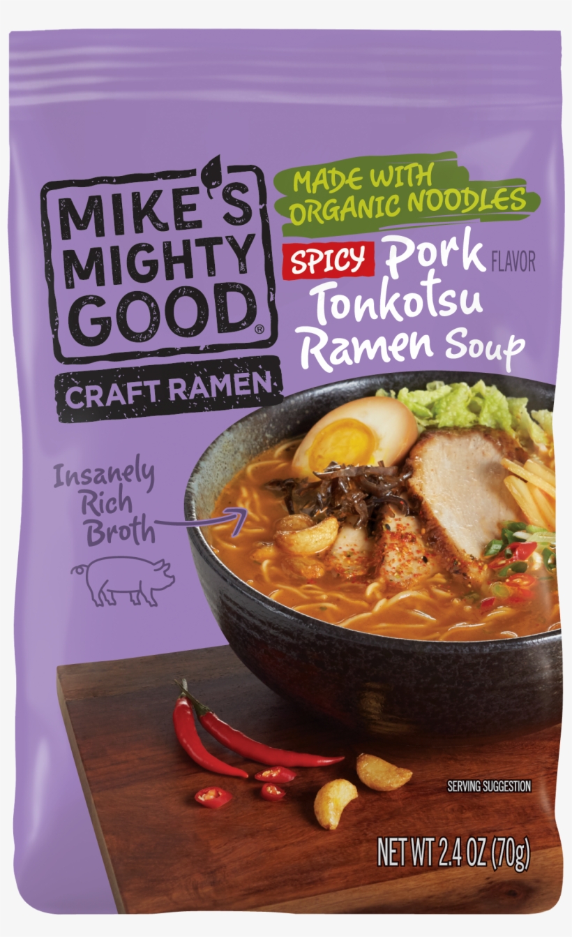 Spicy - Mike's Mighty Good Ramen Transparent PNG - 1350x1950 - Free ...