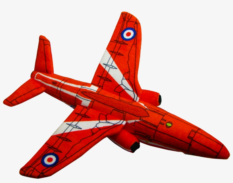 Red Arrows Jet Soft Toy - Fighter Aircraft Transparent PNG - 3413x2560 ...