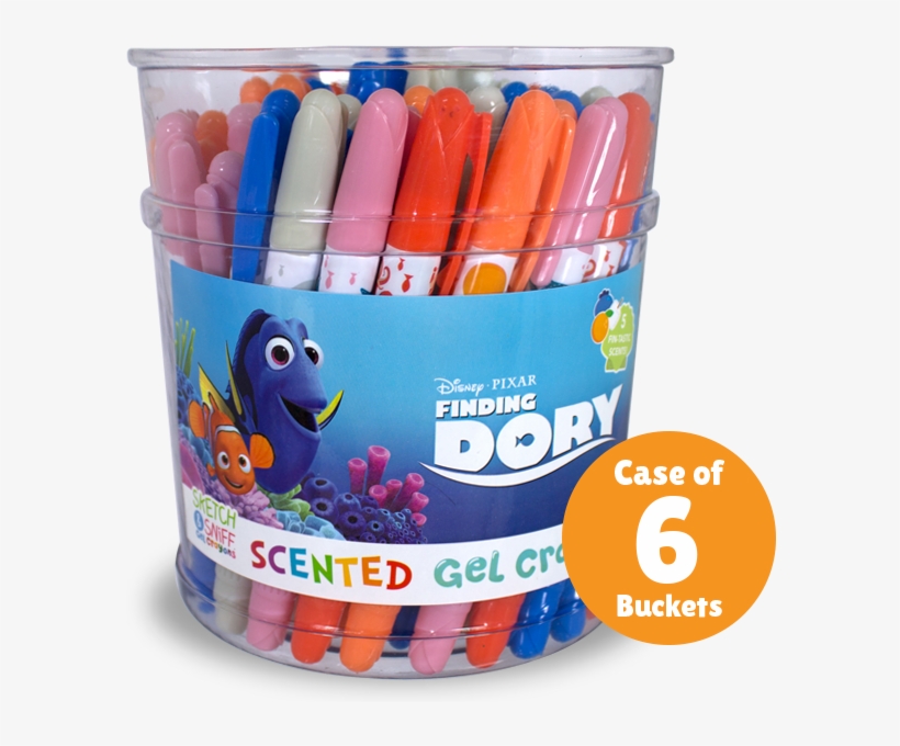 Dory Case Of Gel Crayons - Finding Nemo Transparent PNG - 757x757 ...