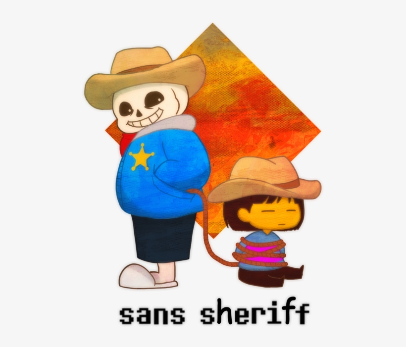 Undertale - Sans Sheriff Transparent PNG - 540x720 - Free Download on ...