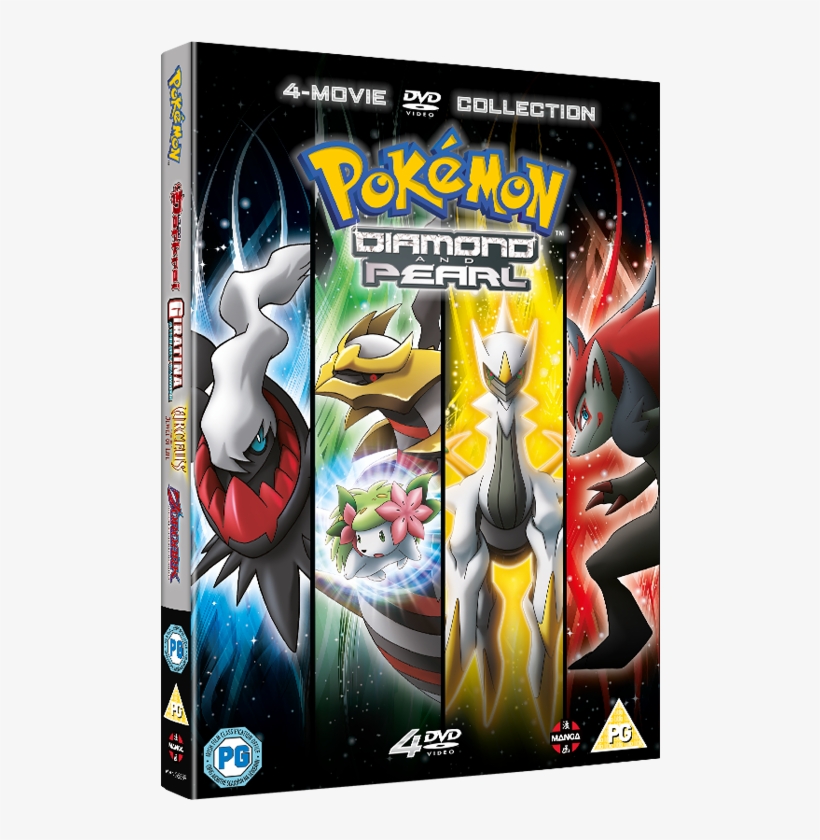 Pokemon Movie 10-13 Collection - Pokemon Movie Dvd Uk Transparent PNG ...