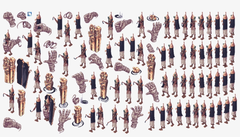 Pharaoh - Spritesheet - Ragnarok Pharaoh Transparent PNG - 1166x612 ...