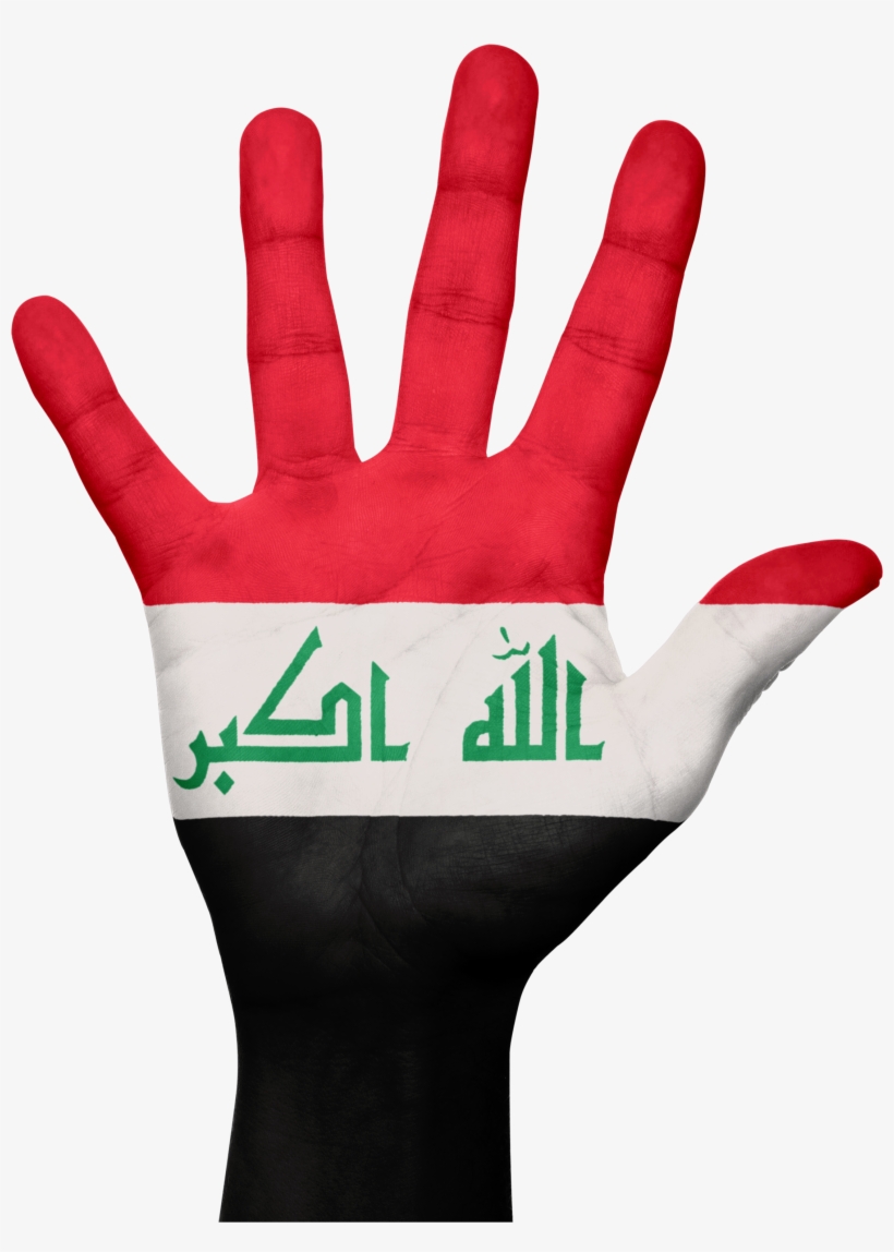 Iraq Flag Hand Symbol National 643896 - Iraq Flag Transparent PNG ...
