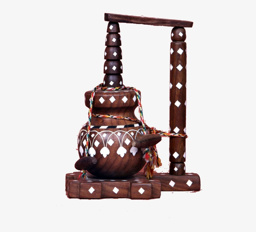 Sheesham Wood Inlaid Madhani Chati - Chocolate Transparent PNG ...