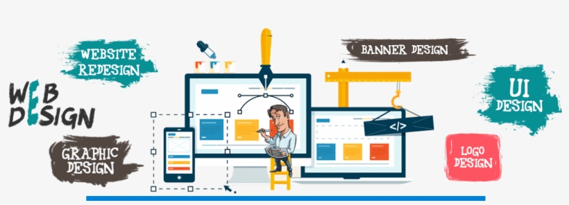 Creative Design Agency - Creative Web Design Banner Transparent PNG ...