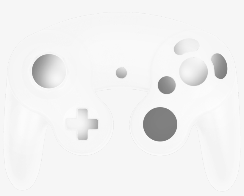 White Gamecube Shell - Dalmatian Transparent PNG - 3536x1417 - Free ...
