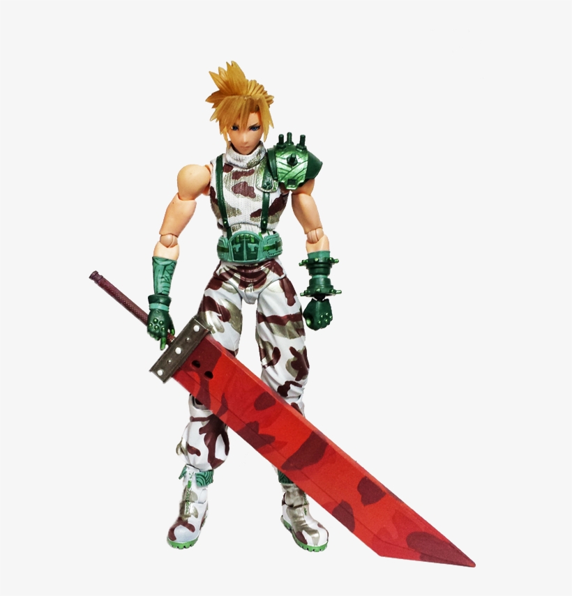 Cloud Shinra Transparent PNG - 600x797 - Free Download on NicePNG