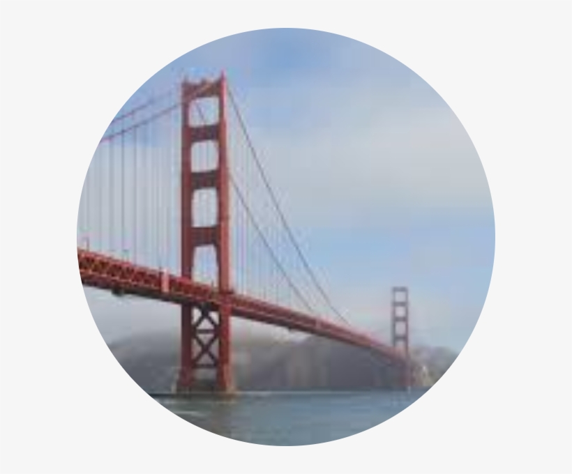 Goldengatebridge - Golden Gate Bridge Transparent PNG - 600x600 - Free ...