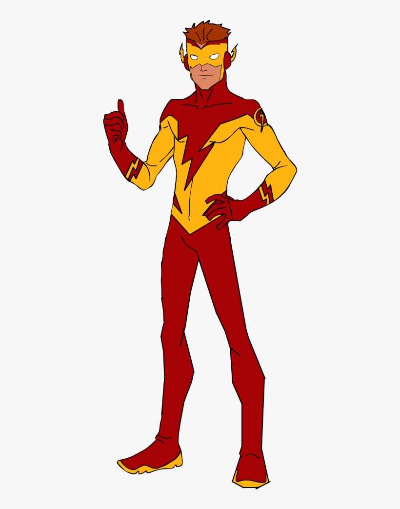 Kid Flash Png Free Download - Wally West Flash Young Justice ...