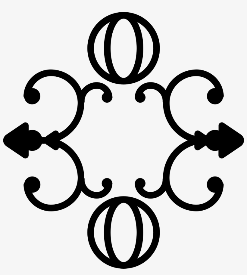 Floral Design With Two Spheres And Swirls Comments - Symmetric Designs ...