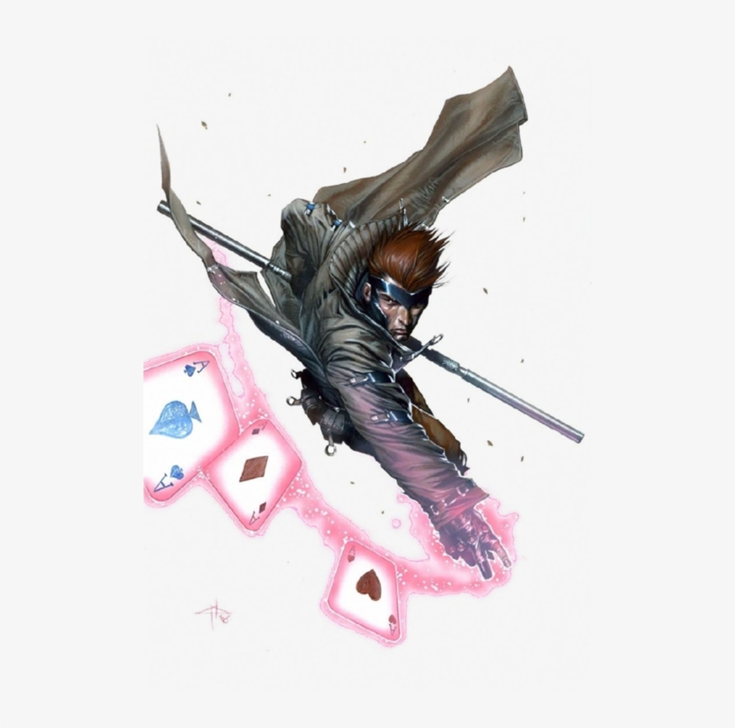 Remy Lebeau Mainstream Marvel Universe - Gambit X Men Art Transparent ...