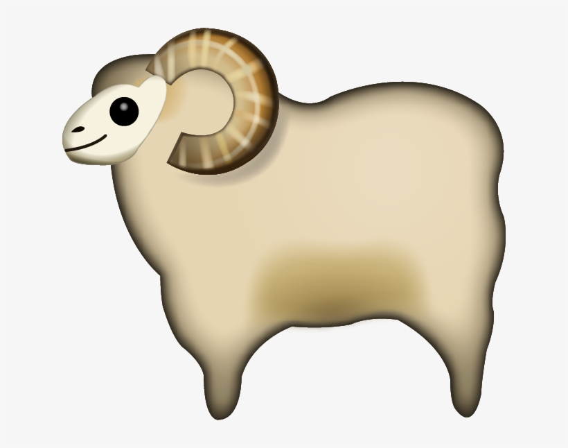 Download Sheep Emoji Png - Sheep Emoji Transparent PNG - 640x566 - Free ...