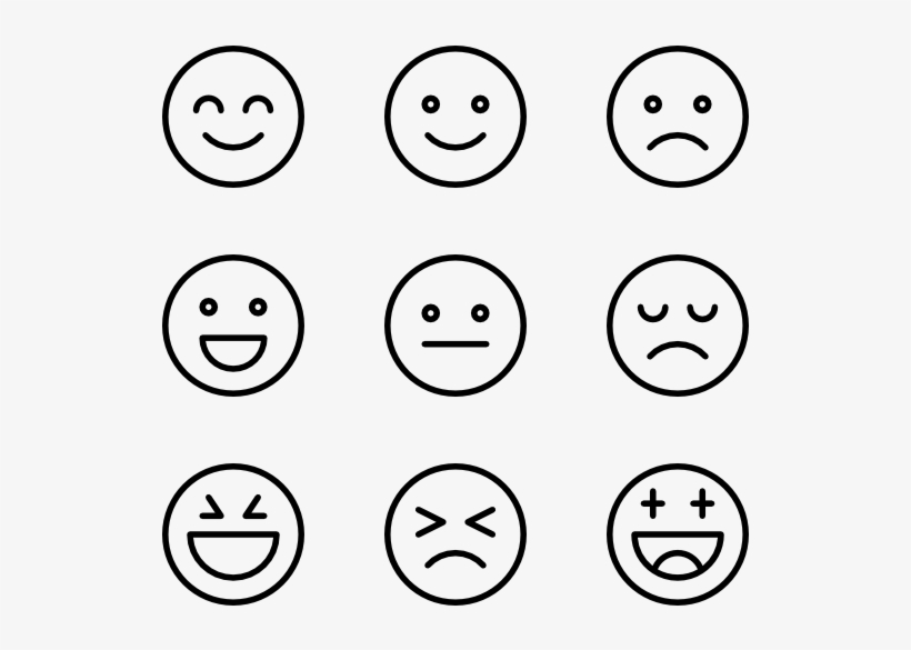 Download Emotions - Emotions Black And White - HD Transparent PNG ...