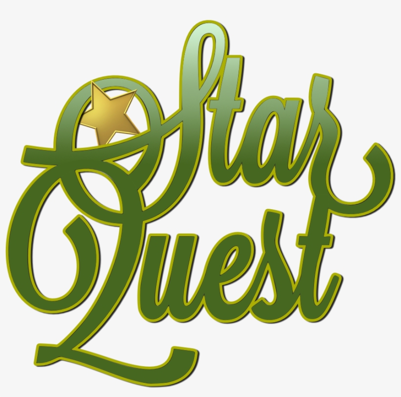 Star Quest Logo - Calligraphy Transparent PNG - 1002x868 - Free ...