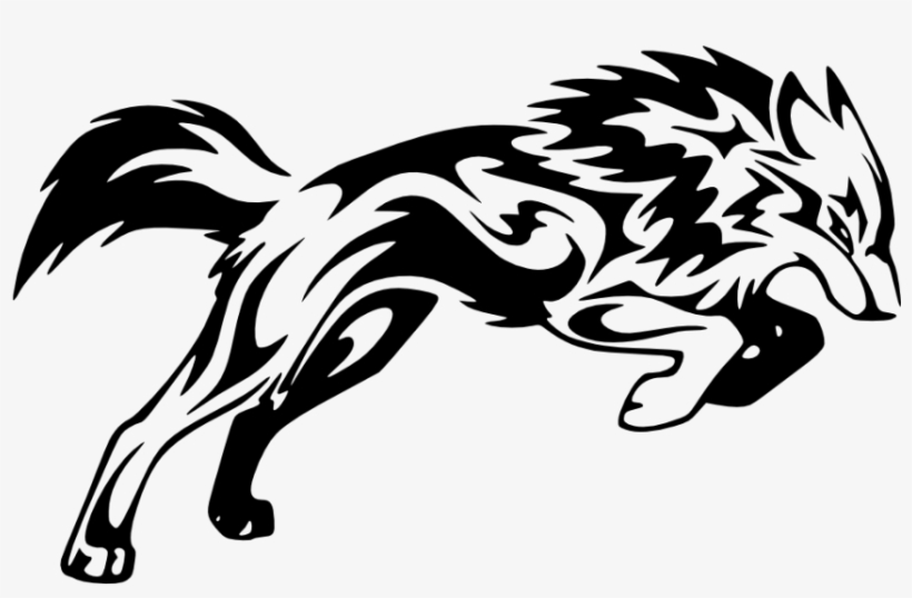 Lobo Tribal Png - Wolf Tribal Transparent PNG - 974x591 - Free Download ...