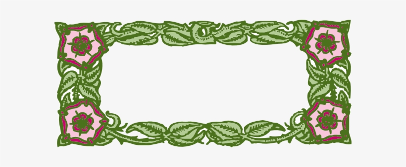 Free Vector Floral Frame Clip Art - Frame Png Love Gif Transparent PNG ...