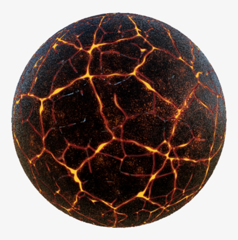 Lava Cracked Metal - Portable Network Graphics Transparent PNG ...