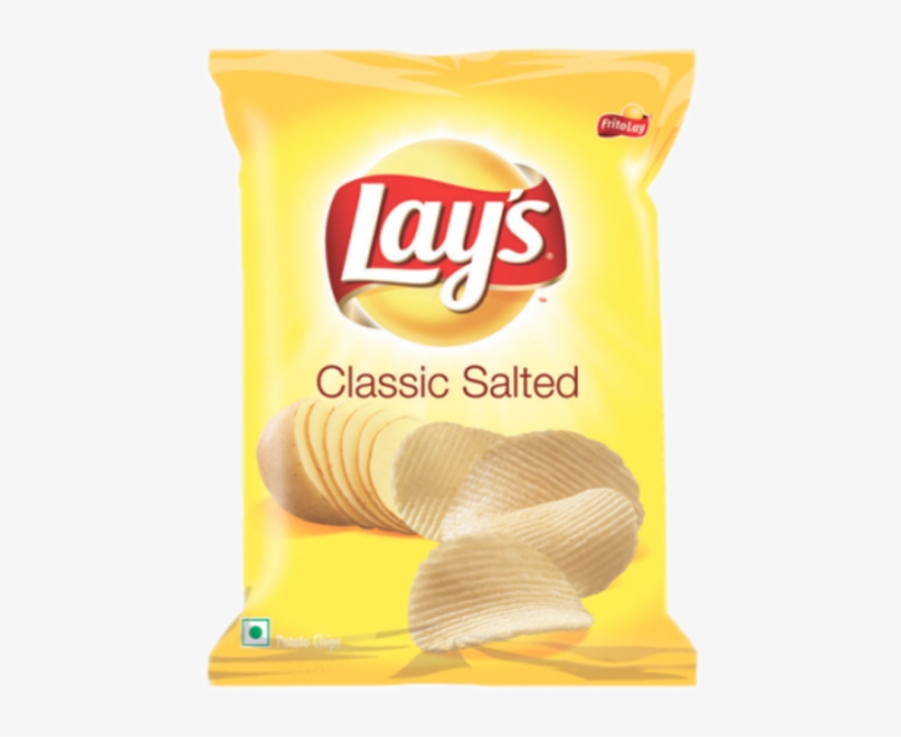 Lays Classic Salted 55 Gm - Lays Transparent PNG - 640x640 - Free ...