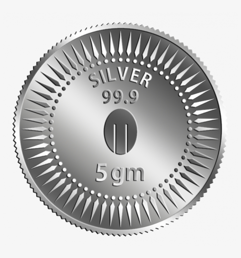 More Views - Silver Coin 5 Gm Transparent PNG - 800x800 - Free Download ...