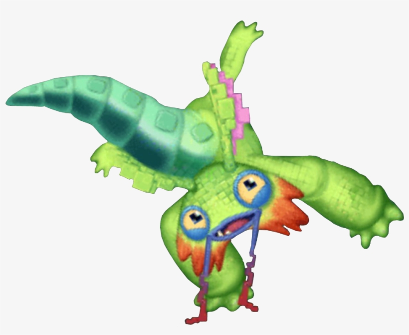 Pixolotl - My Singing Monsters Pixolotl Transparent PNG - 999x784 ...