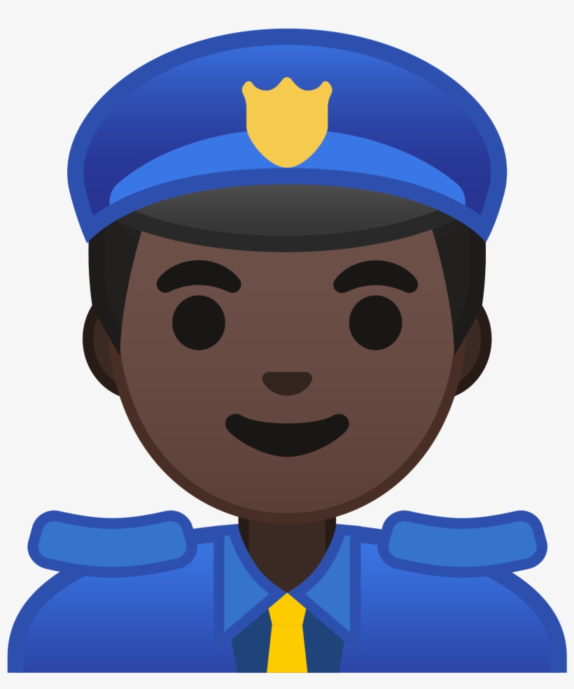 Open - Police Officer Emoji Transparent PNG - 2000x2000 - Free Download ...