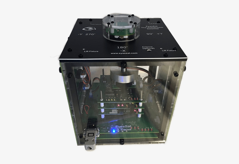 Eyasat Classroom Satellite - Cube Satellite Kit Transparent PNG ...