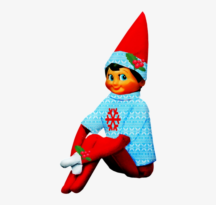 Elves On The Shelves - Transparent Elf On The Shelf Transparent PNG ...