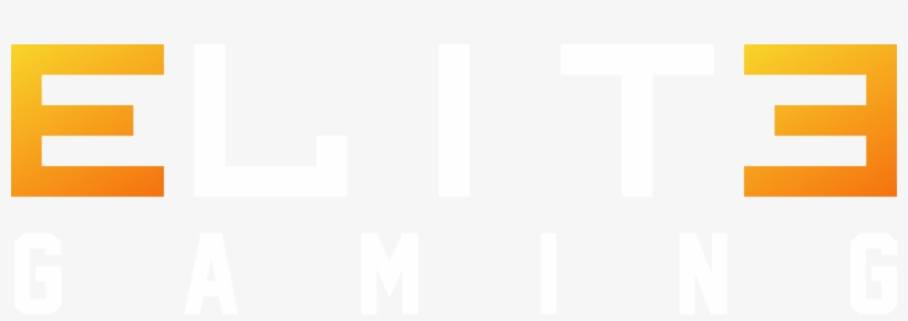 11 Jul Elite Gaming Logo Word White - Pattern Transparent PNG ...