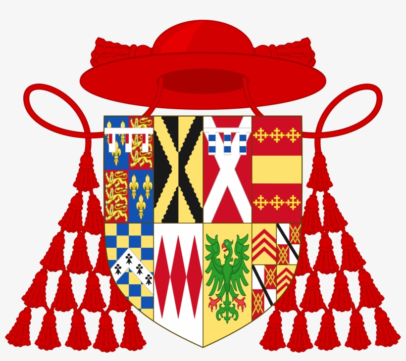 Download Arms Of Reginald Cardinal Pole - Dela Pole Coat Of Arms - HD ...